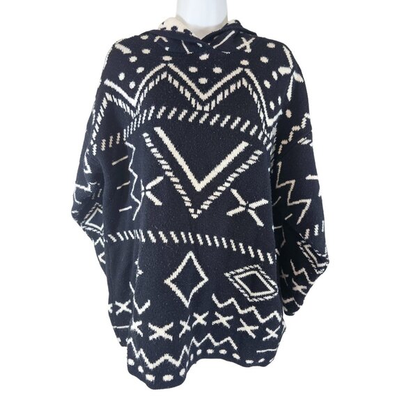 British Vogue | Sweaters | Vintage British Vogue Usa Size M Black With ...